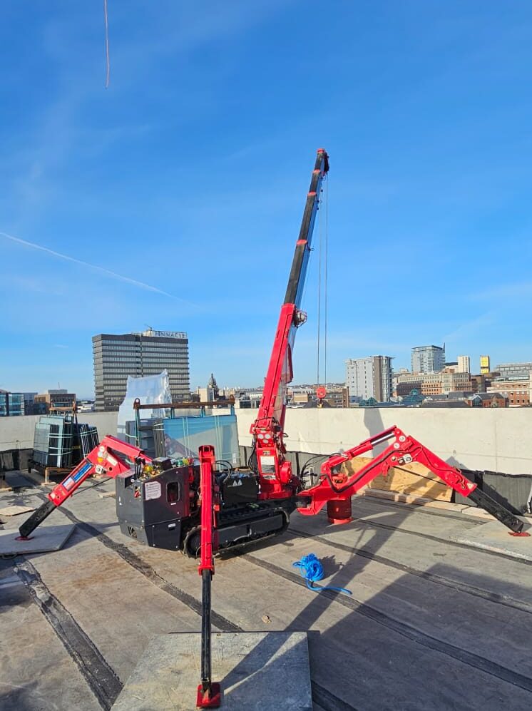Rooftop Cranes: Lifting with GGR Group